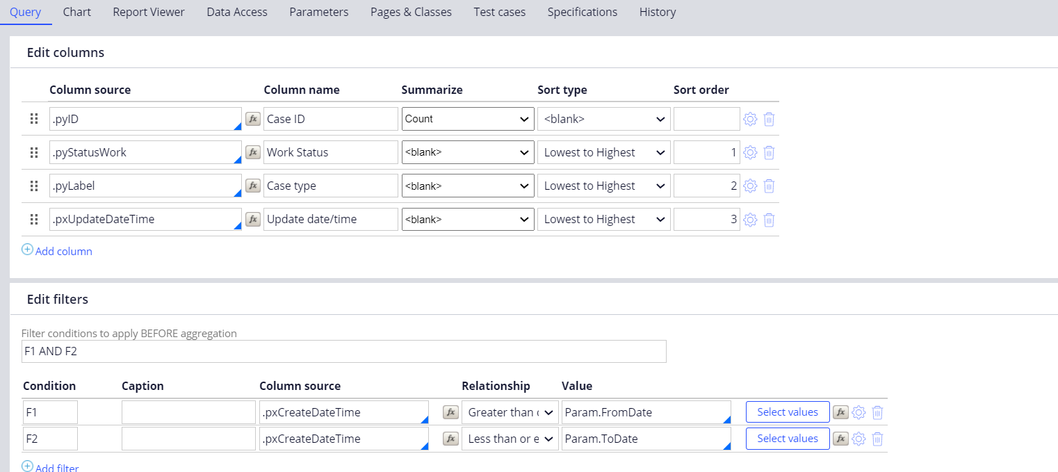 Throughput summary report | Support Center